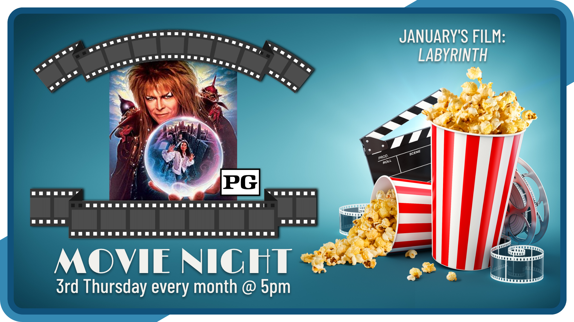 Movie Night: Labyrinth [PG] | Rowan County Public Library